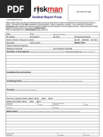 NIRF 01: National Incident Report Form | PDF