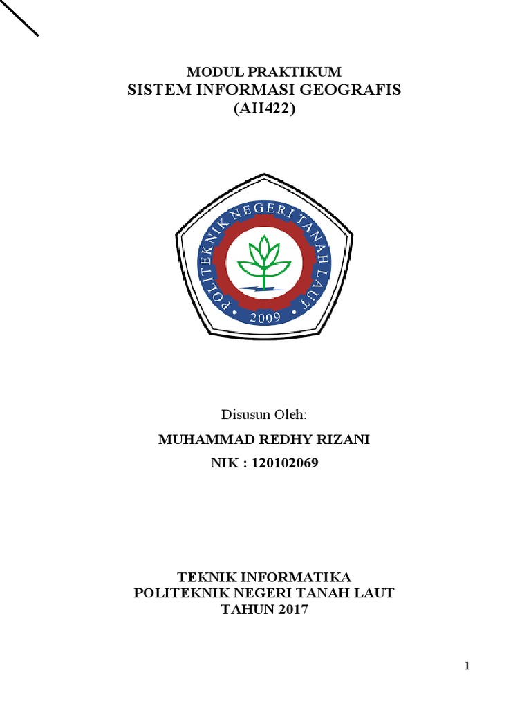 Modul Praktikum SIG | PDF | Teknologi & Rekayasa