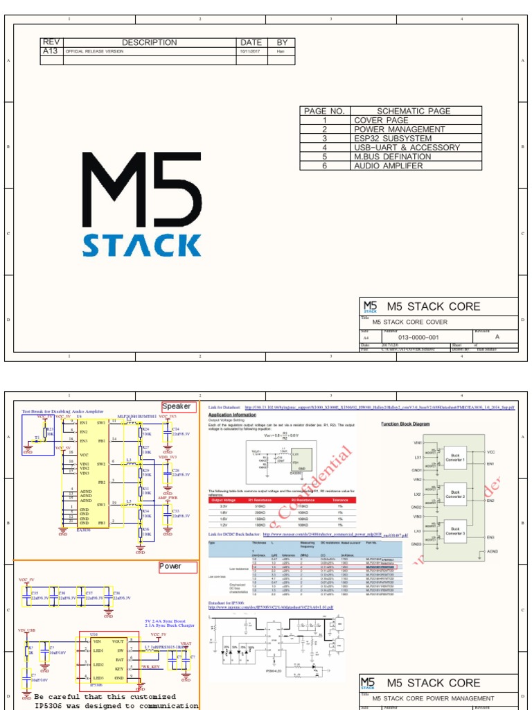 M5 Core Schematic (20171206) | PDF