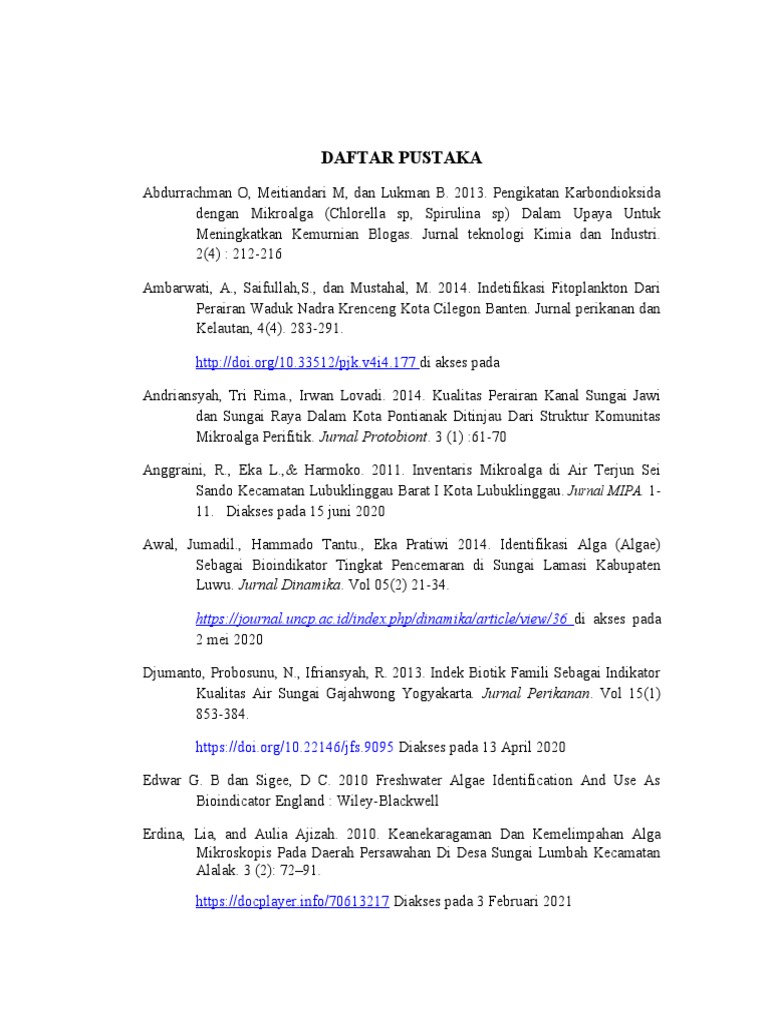 Dapus Baru 1 1 | PDF