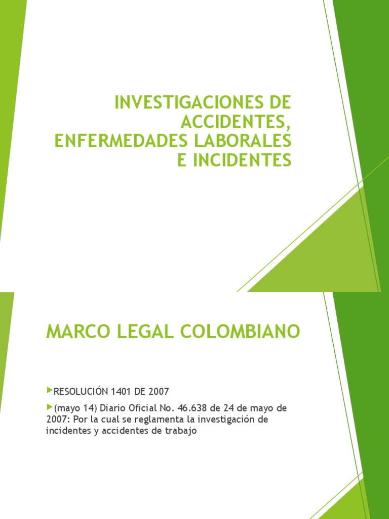 COPASST Investigaciones de Accidentes | PDF | Seguridad y salud ocupacional