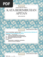 Contoh Imbuhan Sisipan dalam Bahasa Melayu | PDF