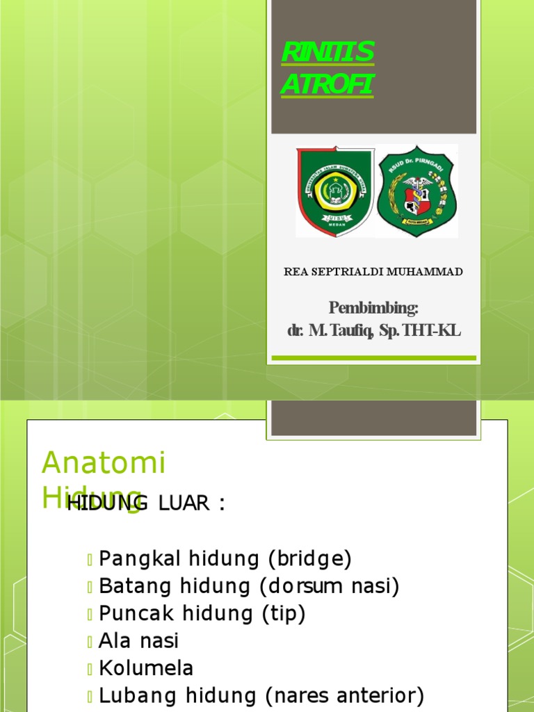 Rhinitis Atrofi (Rea Septrialdi Muhammad) | PDF