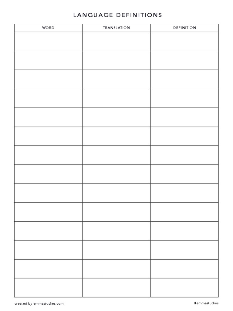 Languages Printable Pack | PDF | Grammar | Morphology