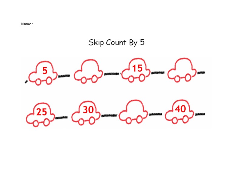 ME Skip Count by 5 | PDF
