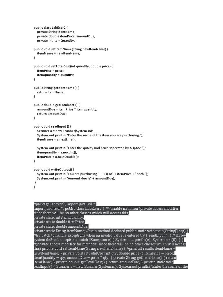 Codes | PDF | Object Oriented Programming | Computer Engineering
