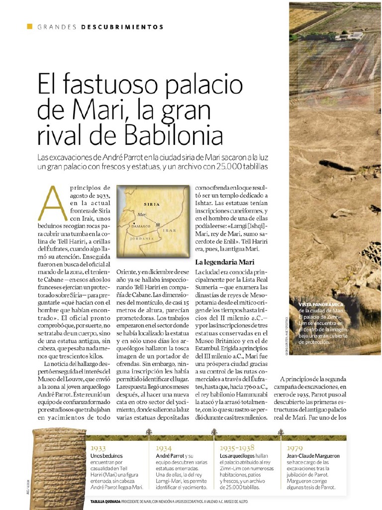 El Fastuoso Palacio Real de Mari | PDF