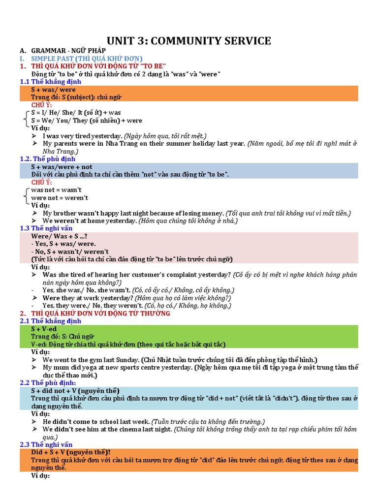 UNIT 3 - Community | PDF