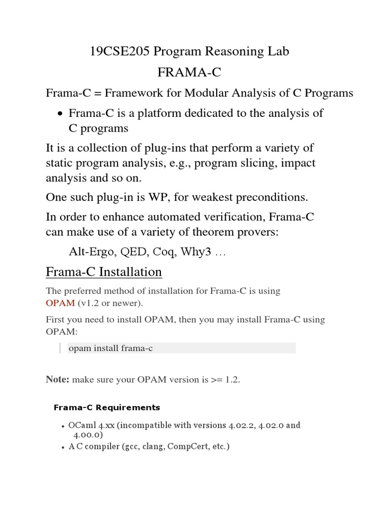 Program Reasoning Lab Manual Part1 Pdf Integer Computer Science Axiom