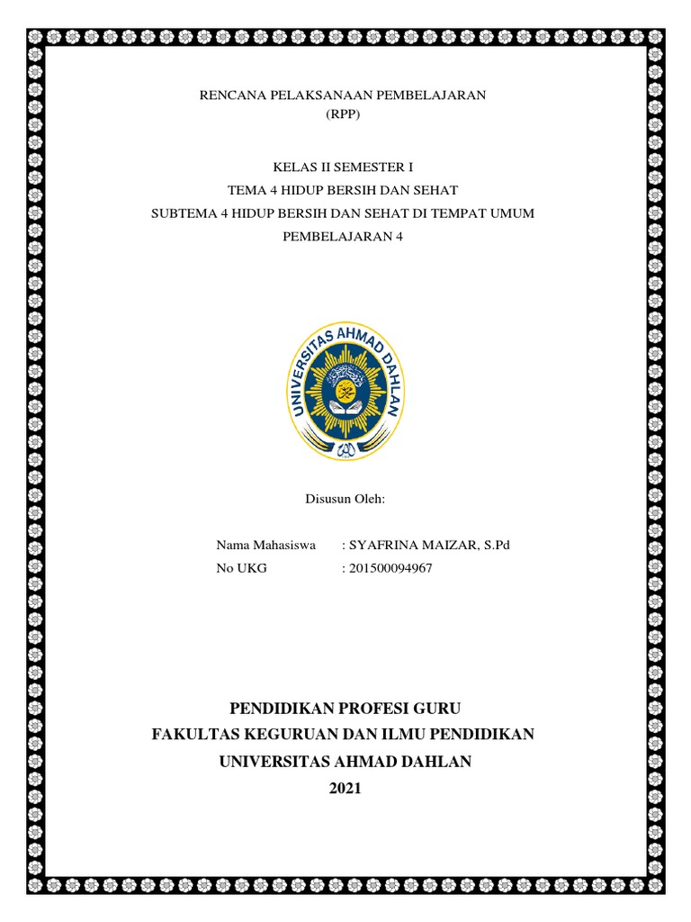 RPP PPL 3 Lengkap | PDF