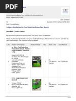 Pump Alignment Report Format | PDF