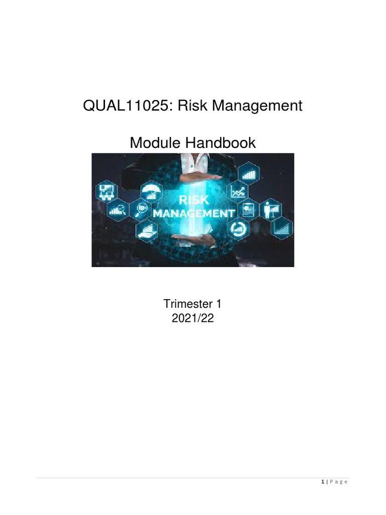 Handbook Risk Management | PDF | Risk | Risk Management