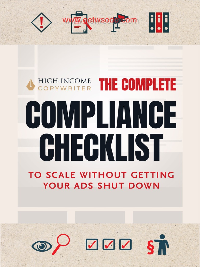 The Complete Compliance Checklist To Scale Without Getting Your Ads ...