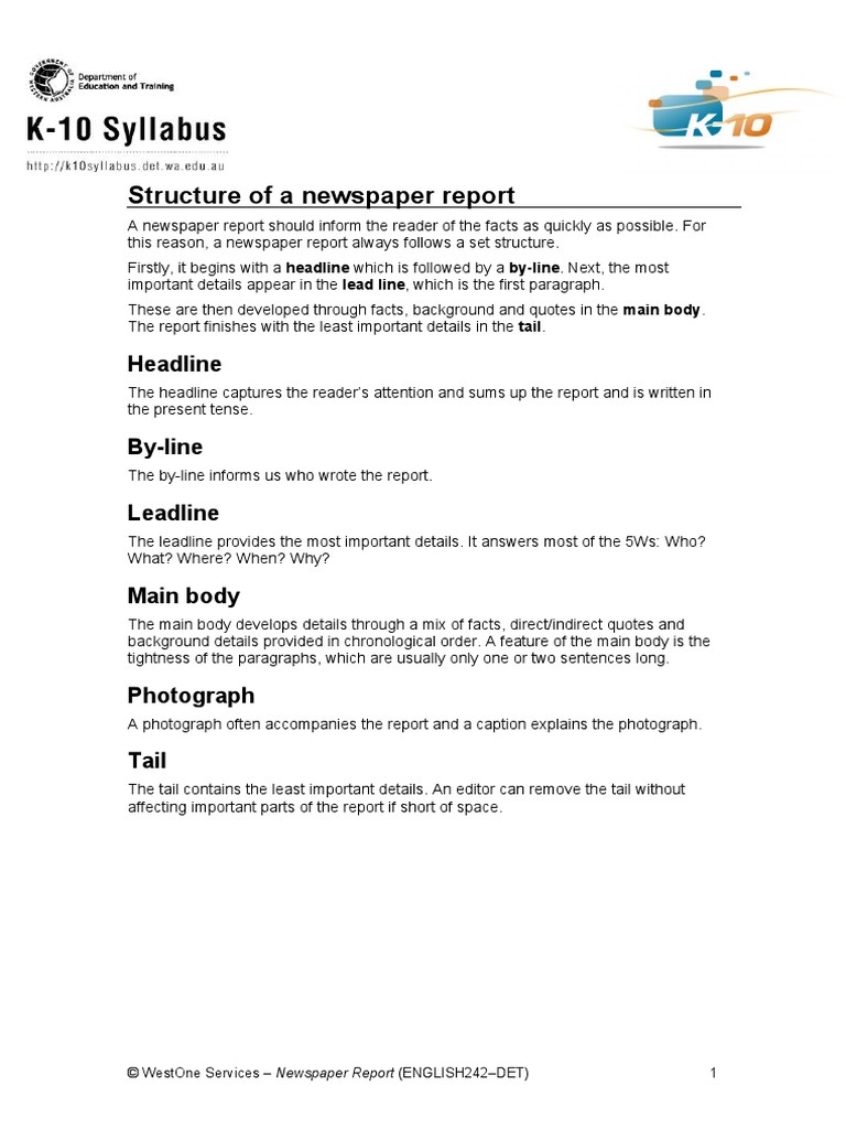 Inverted Pyramid Structure | PDF