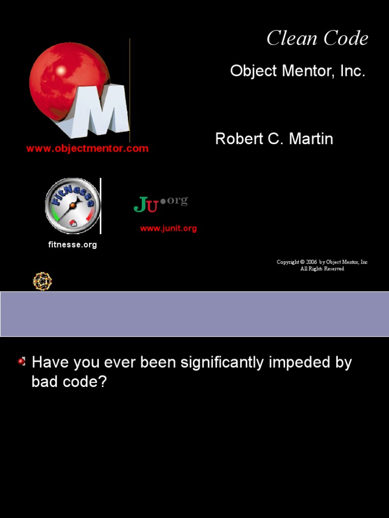 Clean Code - Part 1, Arguments | PDF | Boolean Data Type | Parameter ...
