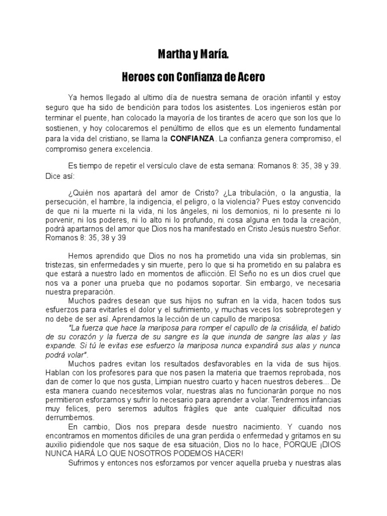 Martha y María | PDF | Jesús