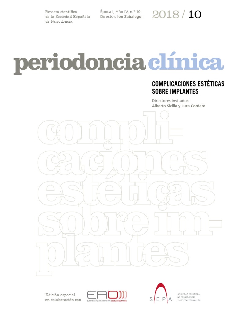 (2018) Complicaciones Ioi + Explantar Ioi | PDF | Implante dental ...