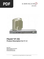 Ceragon Ip 20 Manual | PDF | Ethernet | Network Topology