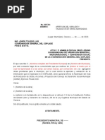 Modelo de Carta de Recibido | PDF