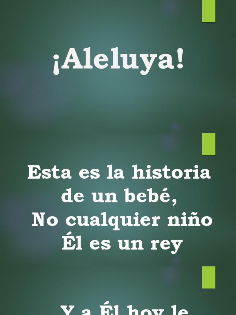 Aleluya Letra | PDF