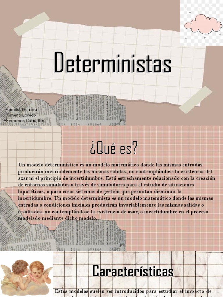 Modelos Deterministas en Matemáticas | PDF
