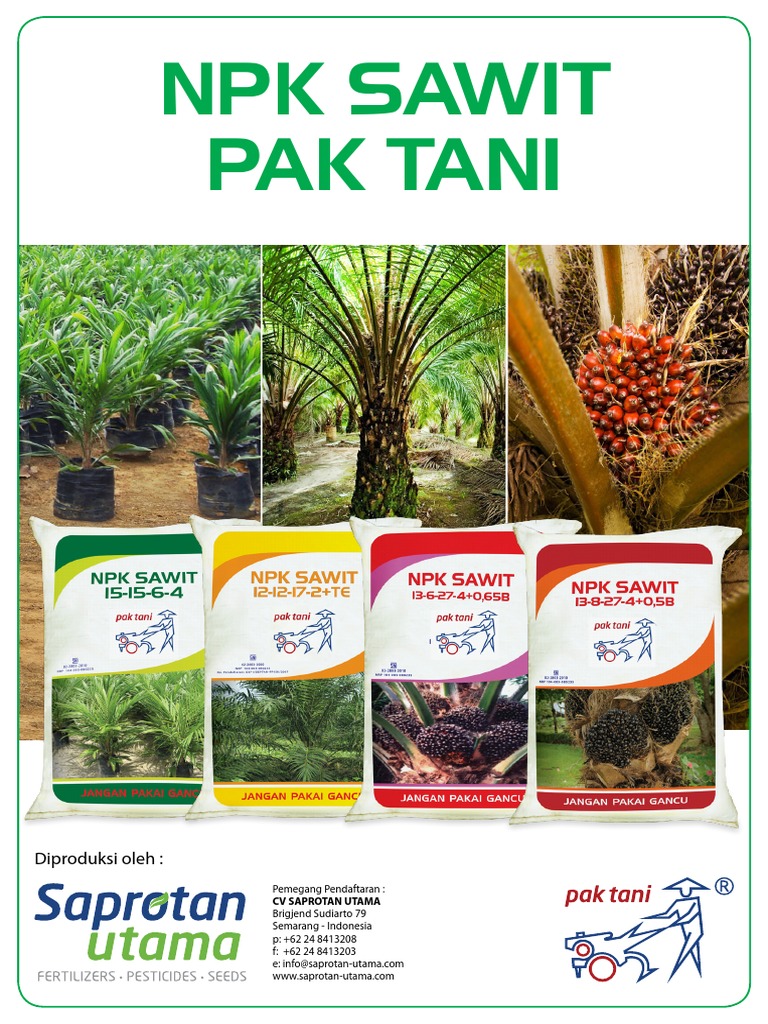 Brosur NPK Sawit | PDF