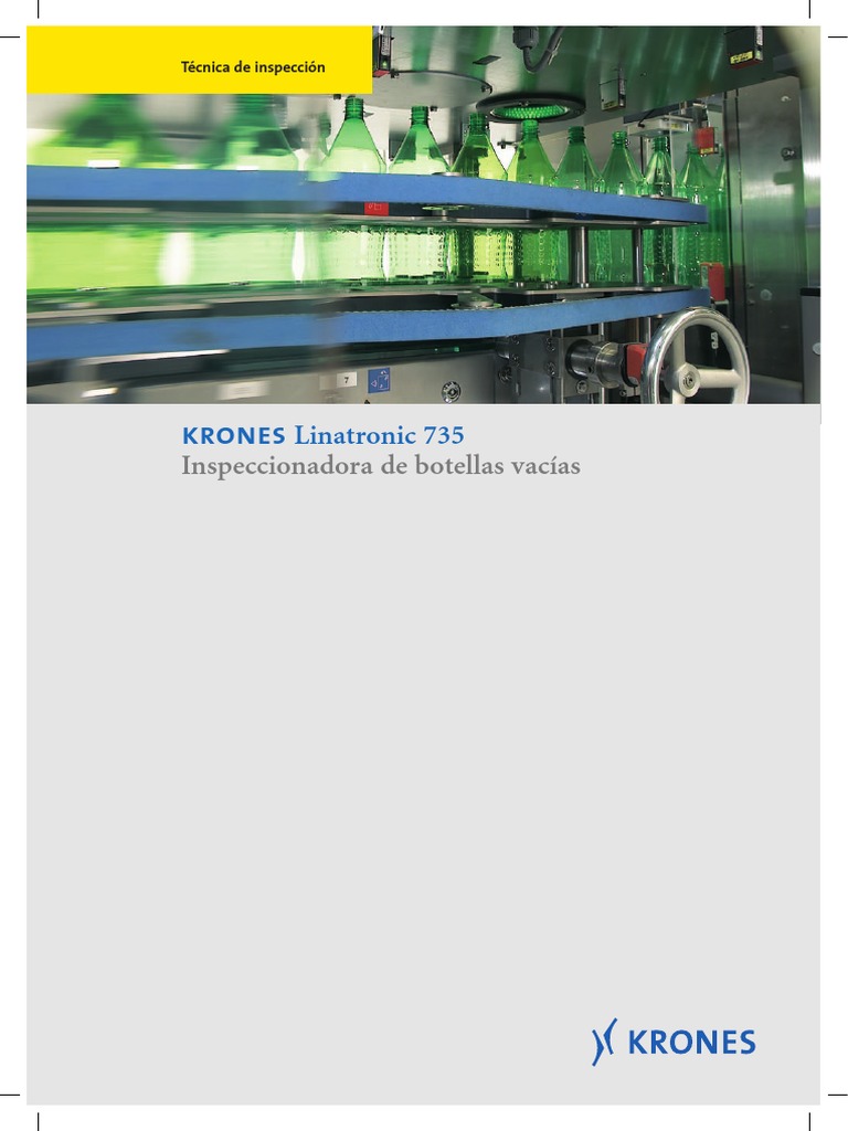 Krones Linatronic 735 | PDF | Botella | Infrarrojo