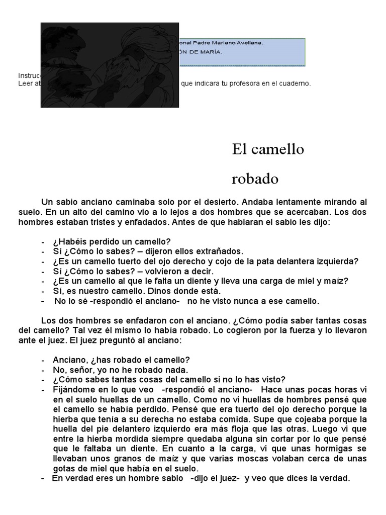 El Camello Robado | PDF
