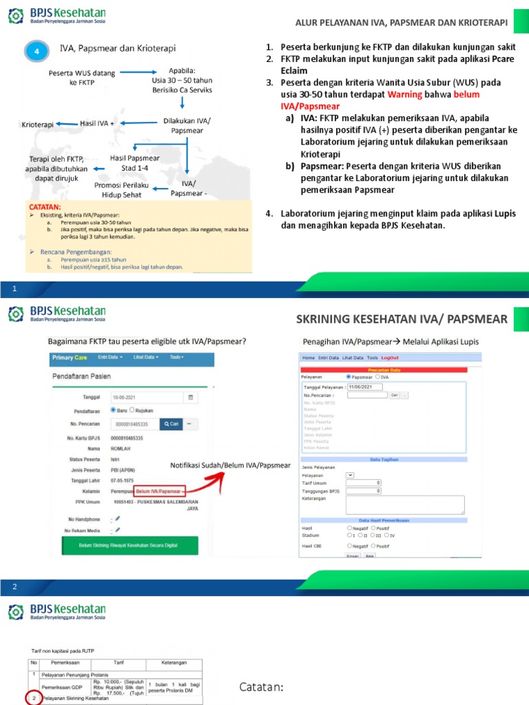 Alur IVA Dan Papsmear | PDF