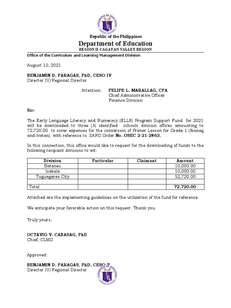 Department of Education: Republic of The Philippines | PDF | Communication