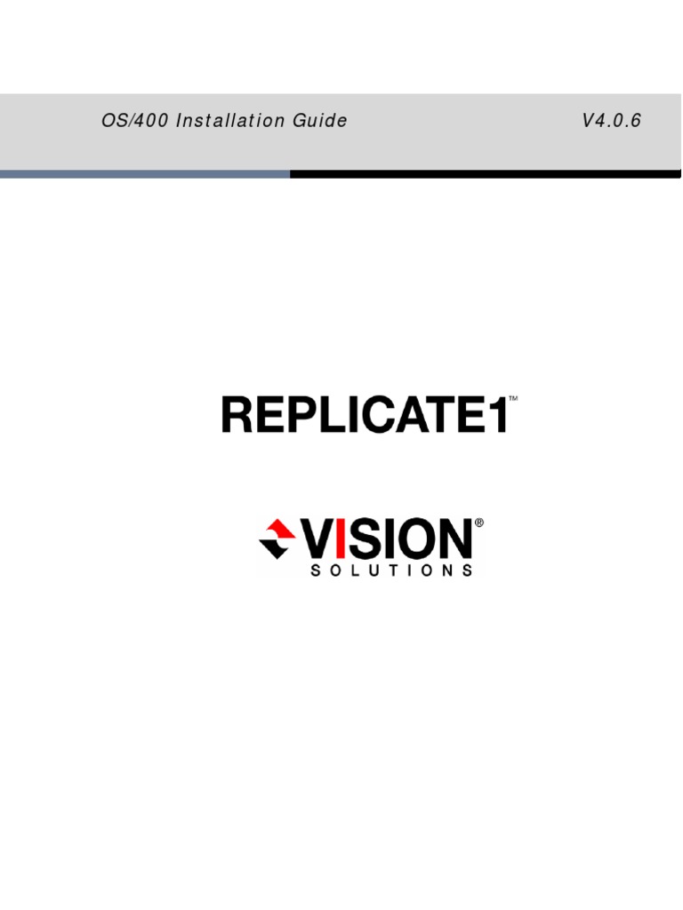 Installation OS400 - Double Take - AS400 - IBM I | PDF | Operating ...
