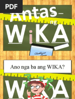 50 Halimbawa NG Salitang Kolokyal | PDF