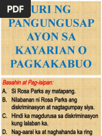 Pangangalang Tahas, Basal, Lansakan | PDF