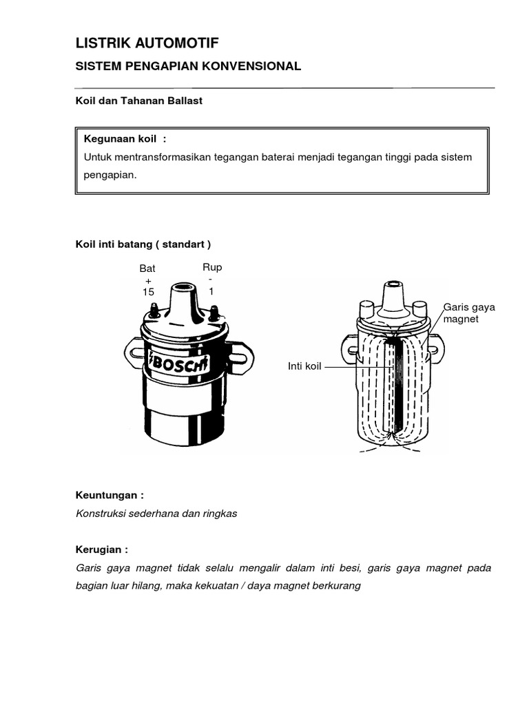 Koil Dan Tahanan Balance | PDF