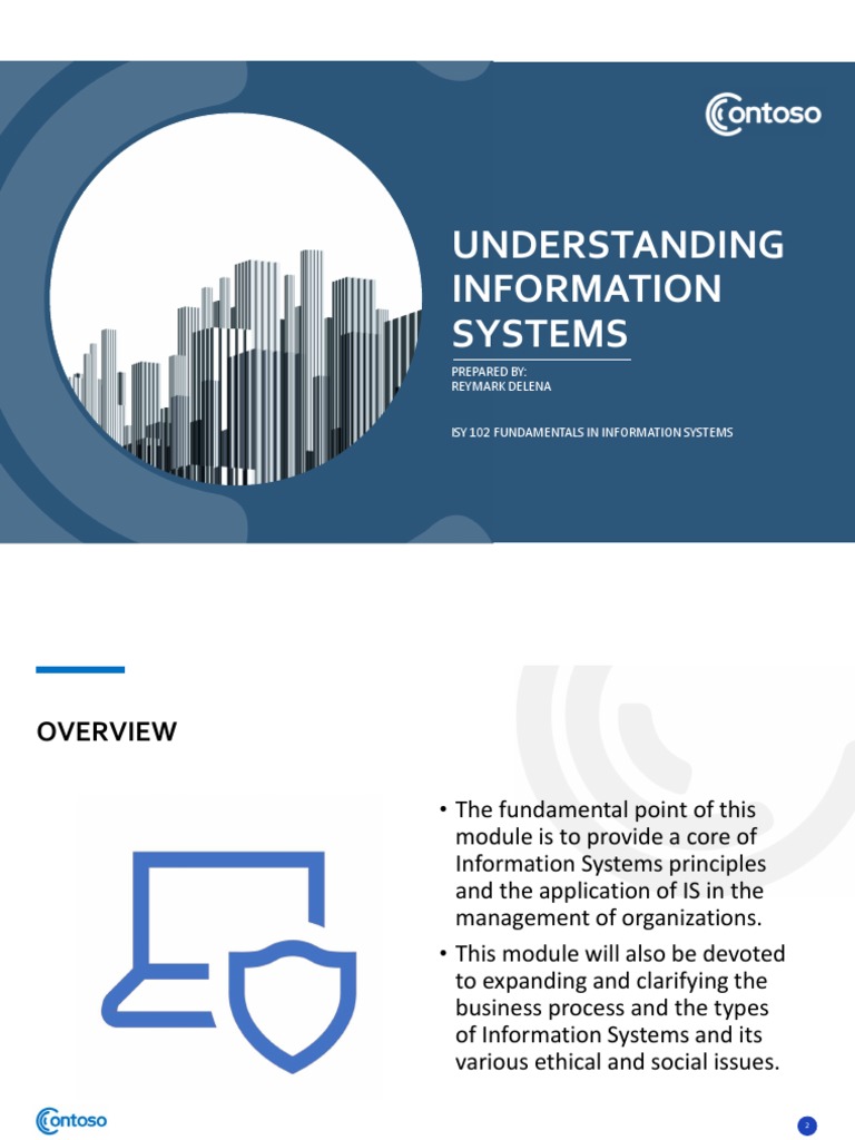 Module 1 Lesson 1 | PDF | Information System | Collaboration