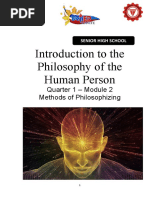 Human Philosophy Module Grade 12 | PDF | Wisdom | Reason