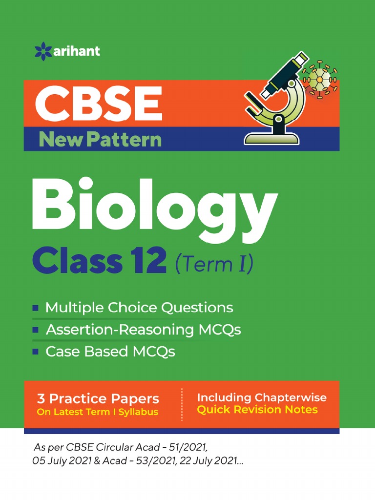 Arihant Biology Class 12 Term 1 - WWW - jeebOOKS.in | PDF