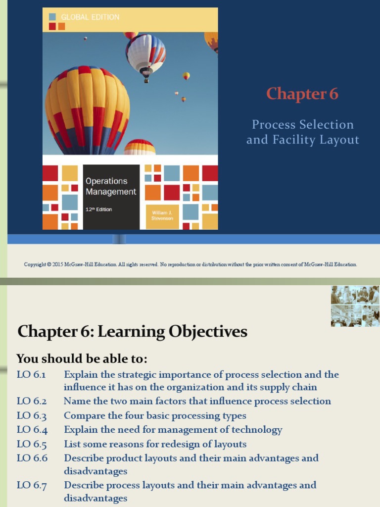 Chapter 6 Process Selection and Facility Layout | PDF | Automation ...