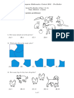 Grade 6 Canadian Math Kangaroo Contest Sample Paper | PDF | Image ...