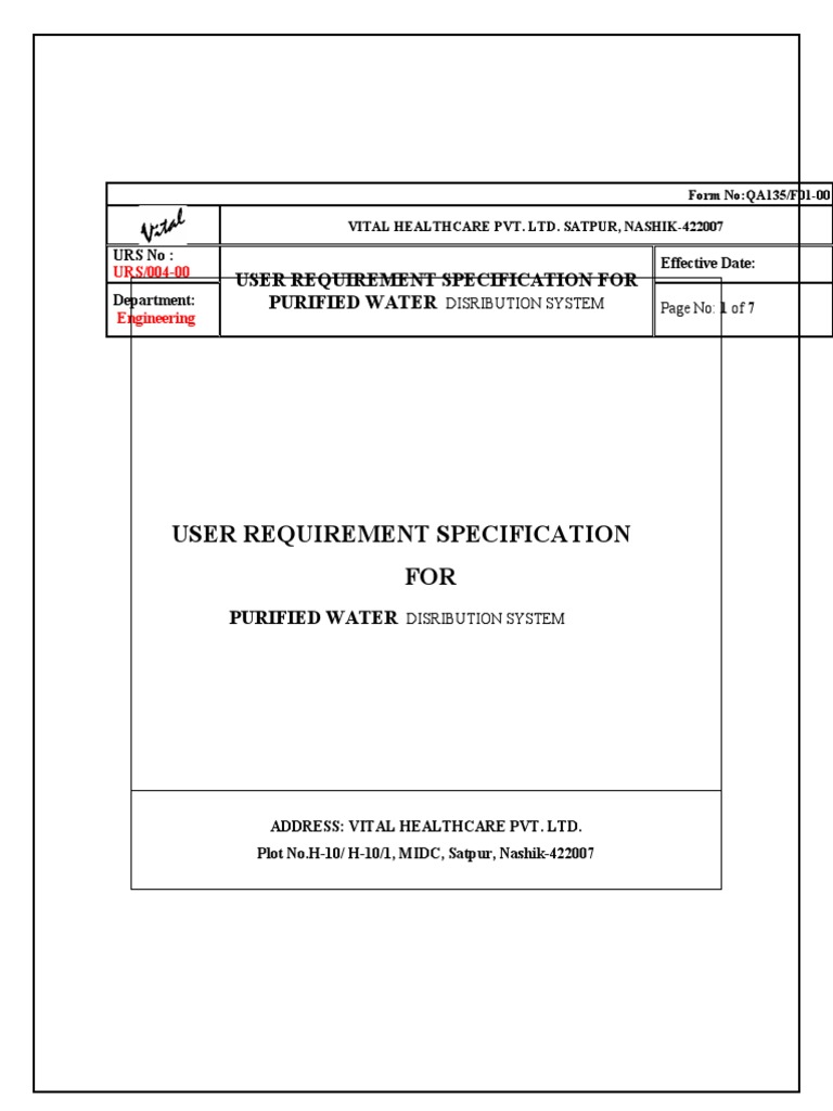 URS PW Distribution System | PDF | Programmable Logic Controller | Pump