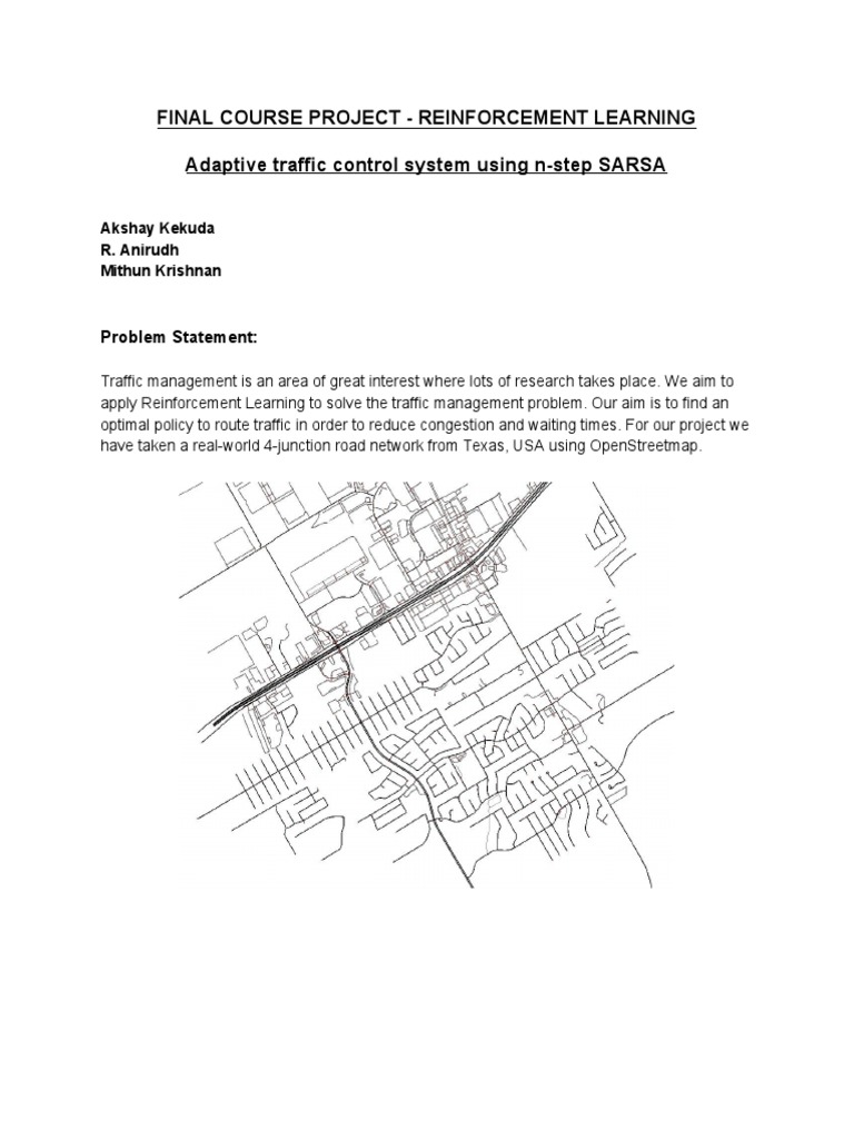 Optimizing Traffic Flow Using Reinforcement Learning: An n-Step SARSA ...
