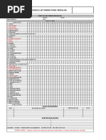 Checklist Diário para Ônibus | PDF | Veículos | Transporte