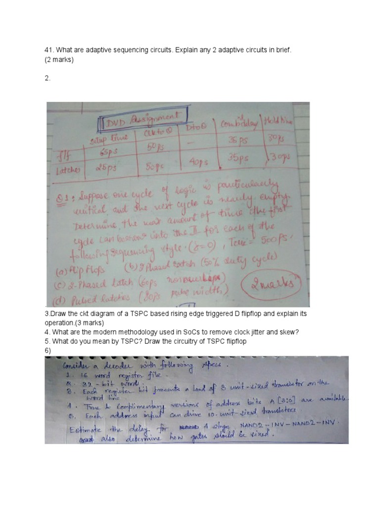 Sequential Logic | PDF | Computer Science | Electronics