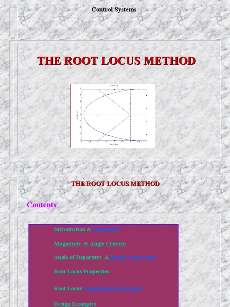 10 Root Locus Analysis | PDF | Control Theory | Geometry