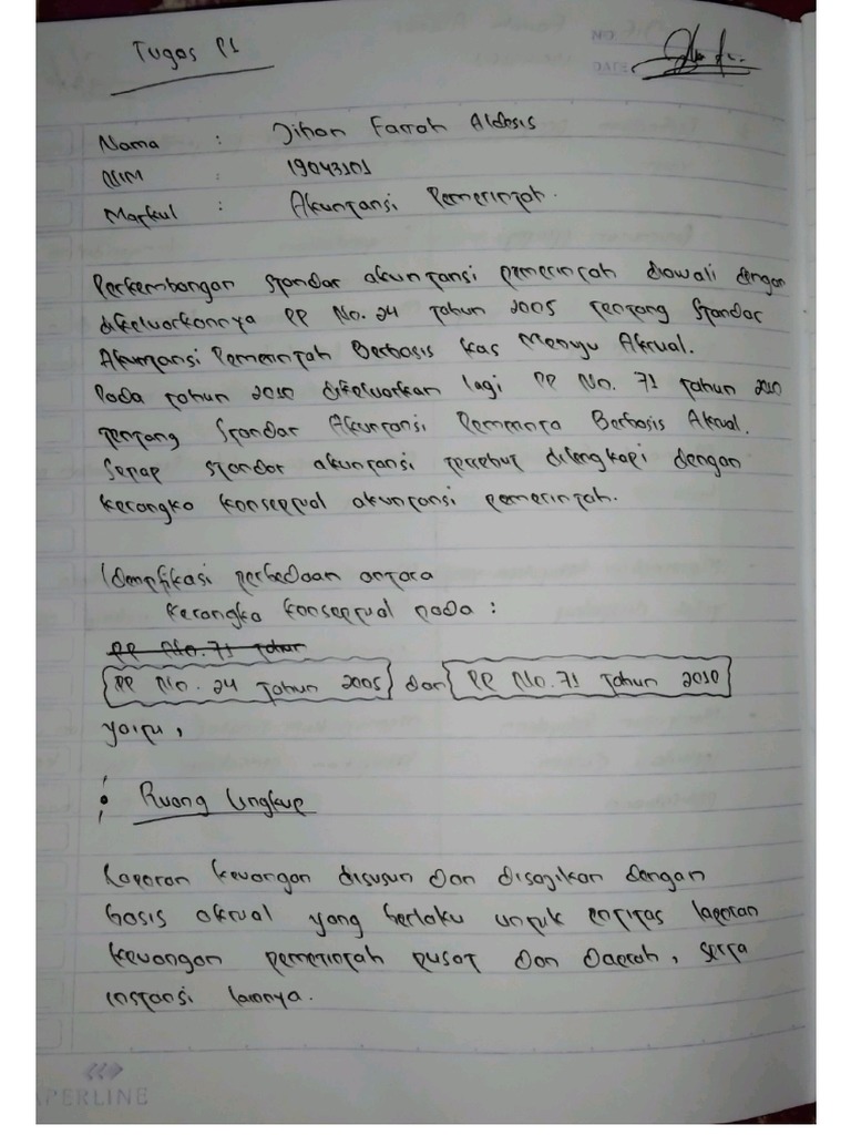 Jihan Farrah Aldesis - Tugas P1 AP | PDF Jihan Farrah Aldesis - Tugas P1 AP | PDF