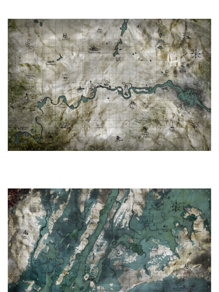 Mutant Year Zero - Zone Maps | PDF