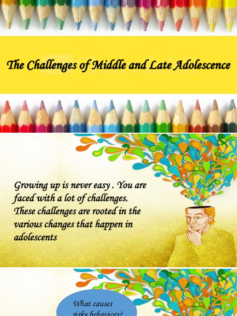 LESSON 4 The Challenges of Middle Late and Adolescent | PDF ...