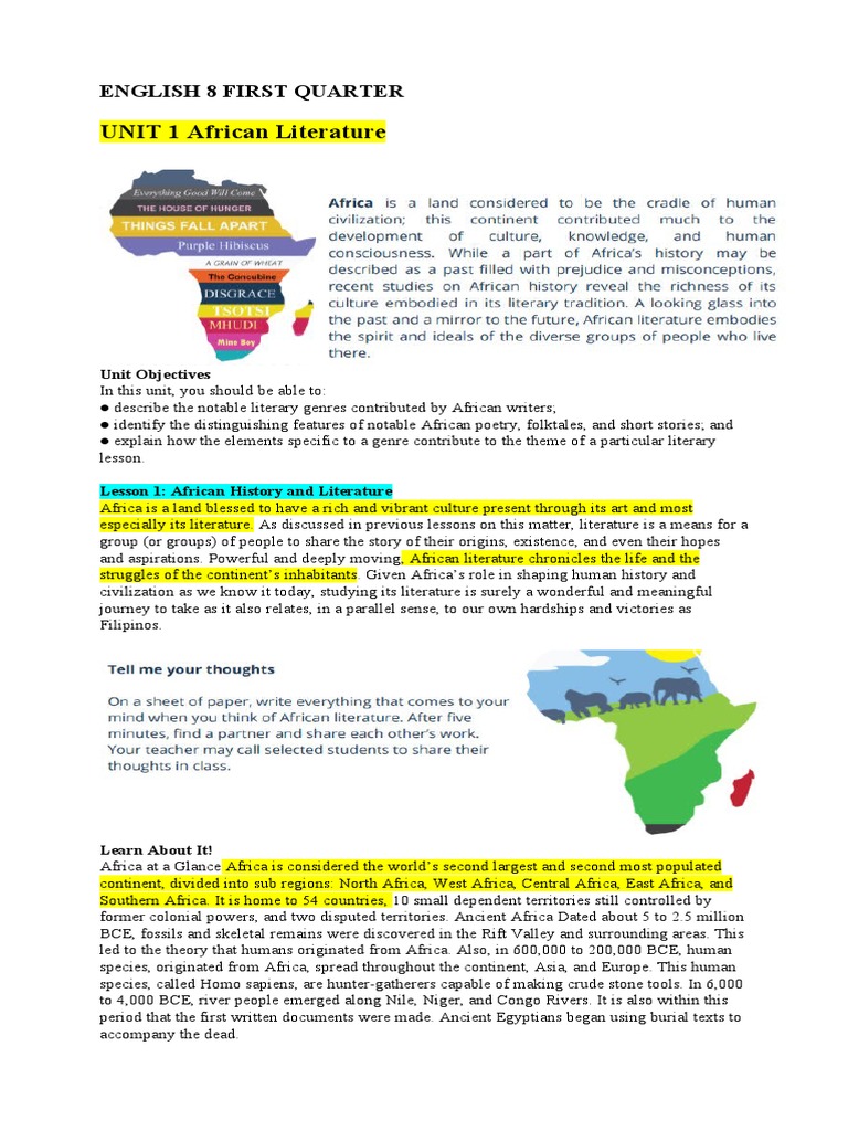 Grade 8 English Module 1ST Quarter | PDF | Irony | Idiom