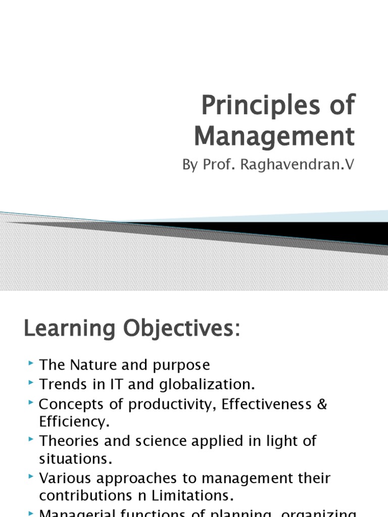 Principles of Management Overview | PDF | Leadership | Norm (Social)
