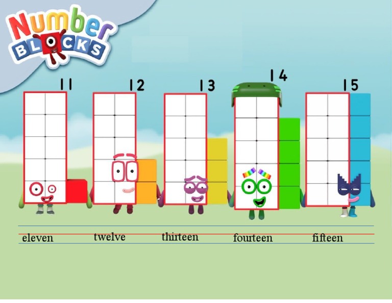Number Blocks 11-15 | PDF